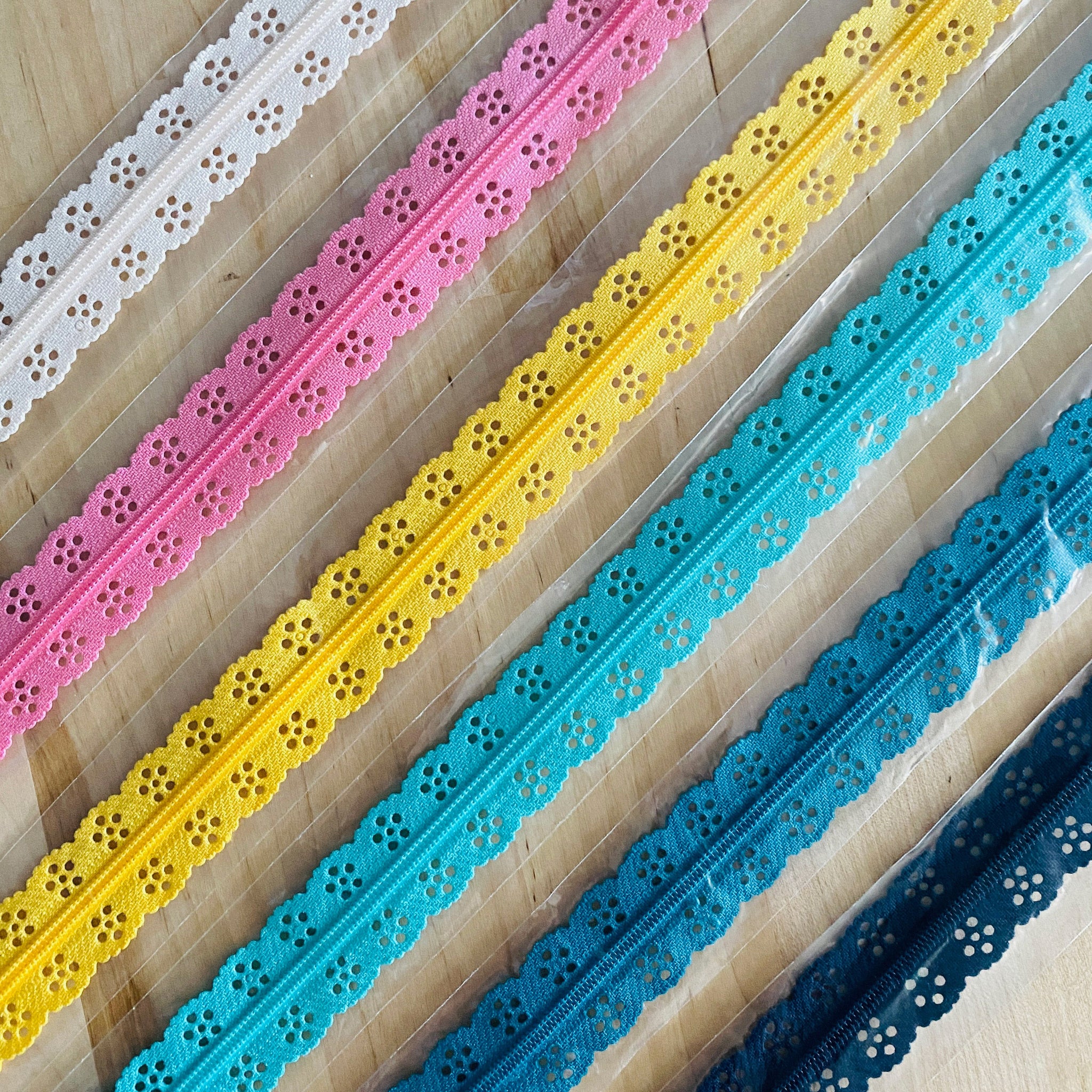 Lace Zippers 14" by Kimberbell – Stitcher's Joy